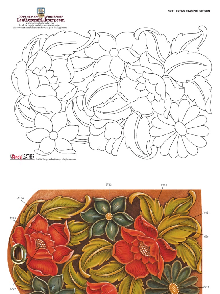 4301 Floral Pattern PDF | PDF