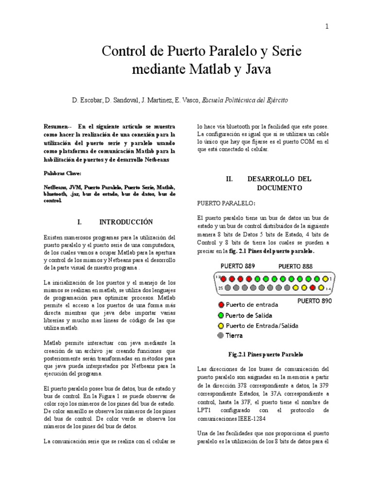 Artículo Científico Matlab | PDF | Java (lenguaje de programación) | Matlab