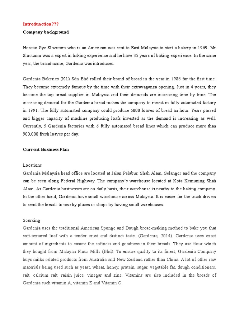 Gardenia Distribution | PDF | Inventory | Breads