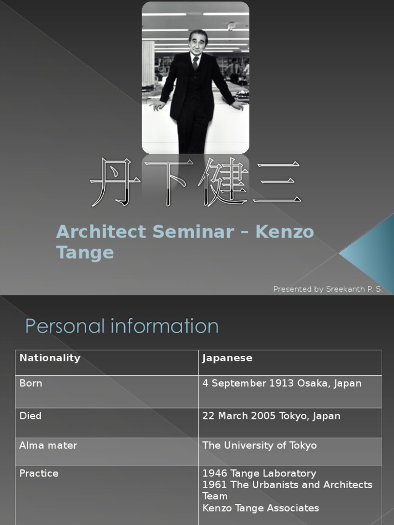 Kenzo Tange Tokyo Metropolitan Building | PDF