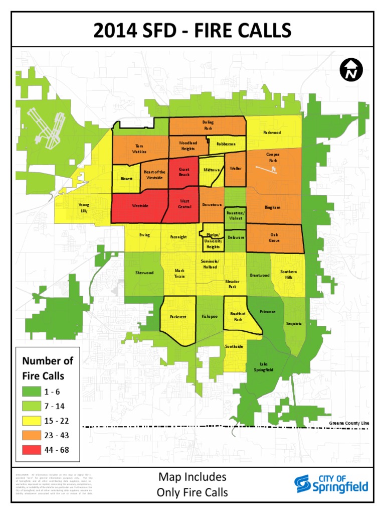 16 Maps Show Crime, Poverty in Springfield | PDF | The United States