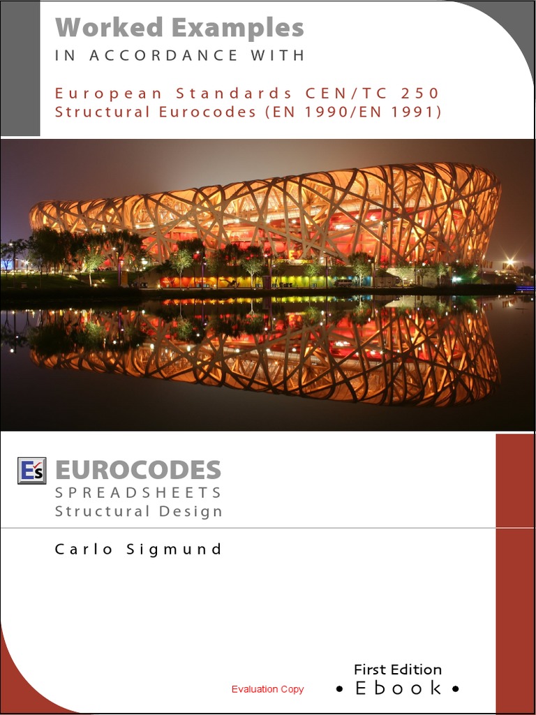 Eurocodes Worked Examples | PDF | Normal Distribution | Microsoft Excel