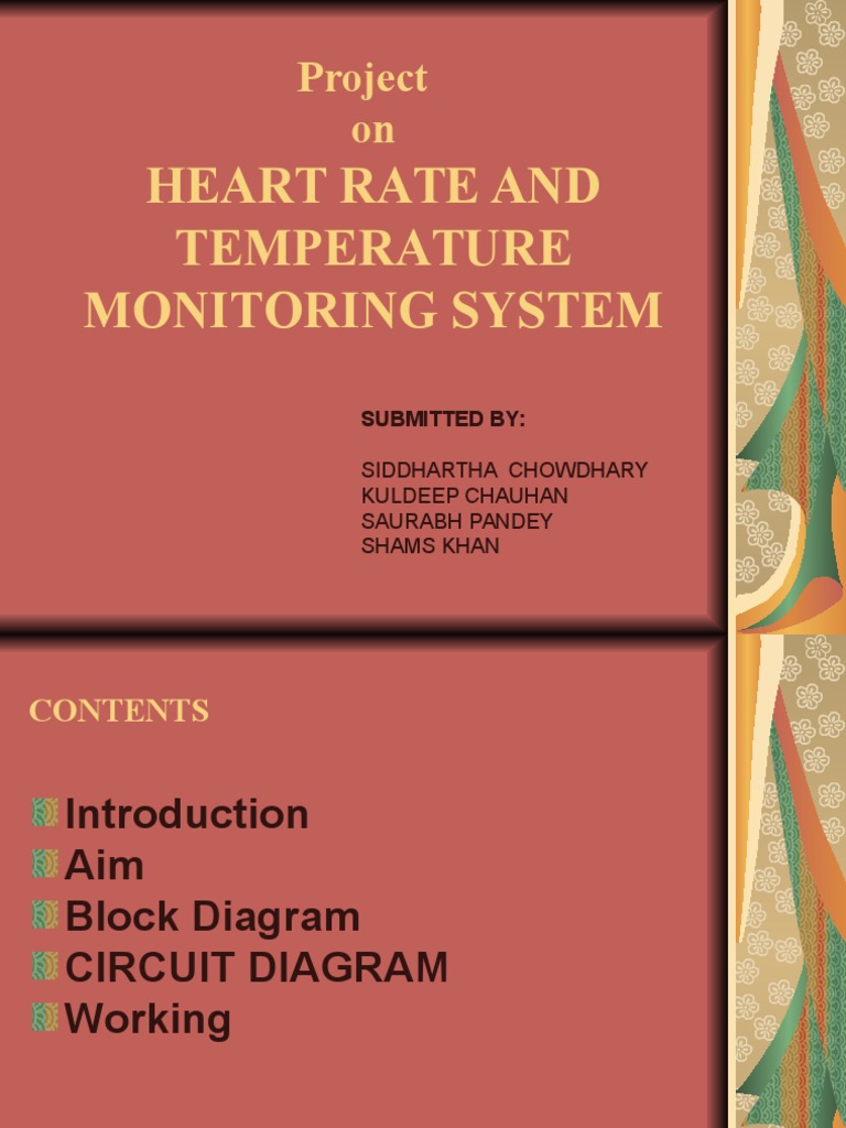 Heart Rate Monitoring System | PDF