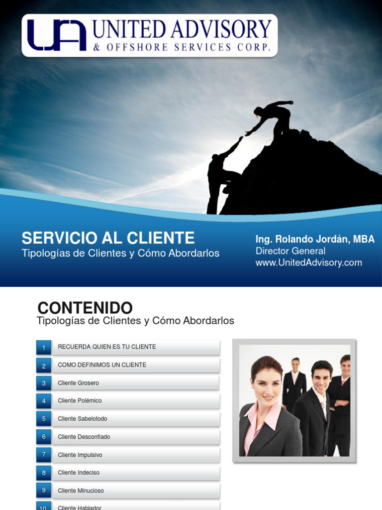 Tipologias de Clientes y Como Abordarlos | PDF