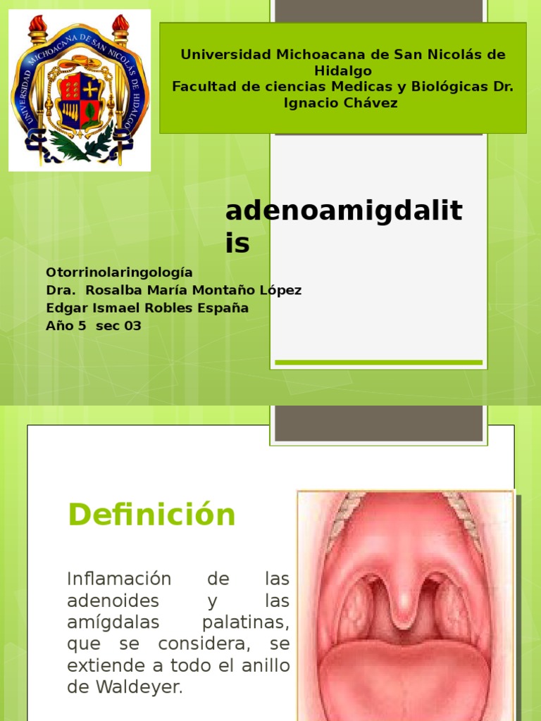 Adenoamigdalitis | PDF | Penicilina | Estreptococo