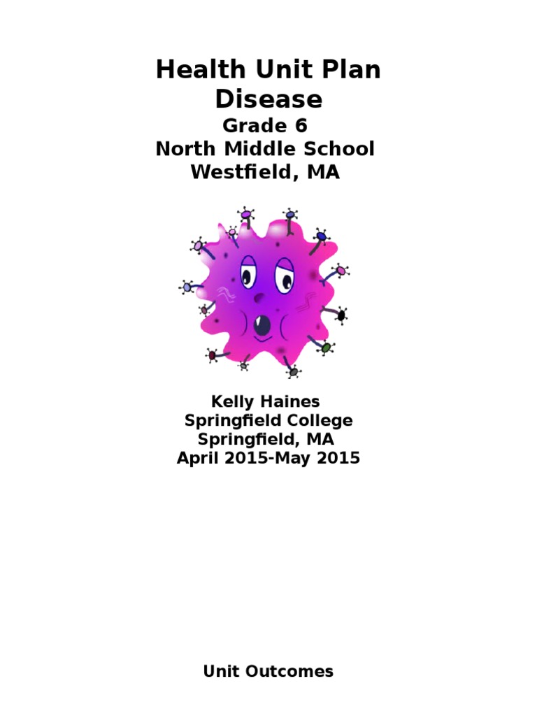 Health Unit Plan Disease Unit | PDF | Infection | Influenza