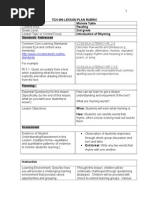 edTPA-Task 1 Day 1 | PDF | Lesson Plan | Paragraph