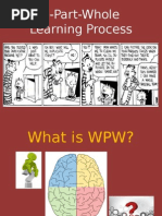 Whole Part Whole Learning Model | PDF | Learning | Teaching Method