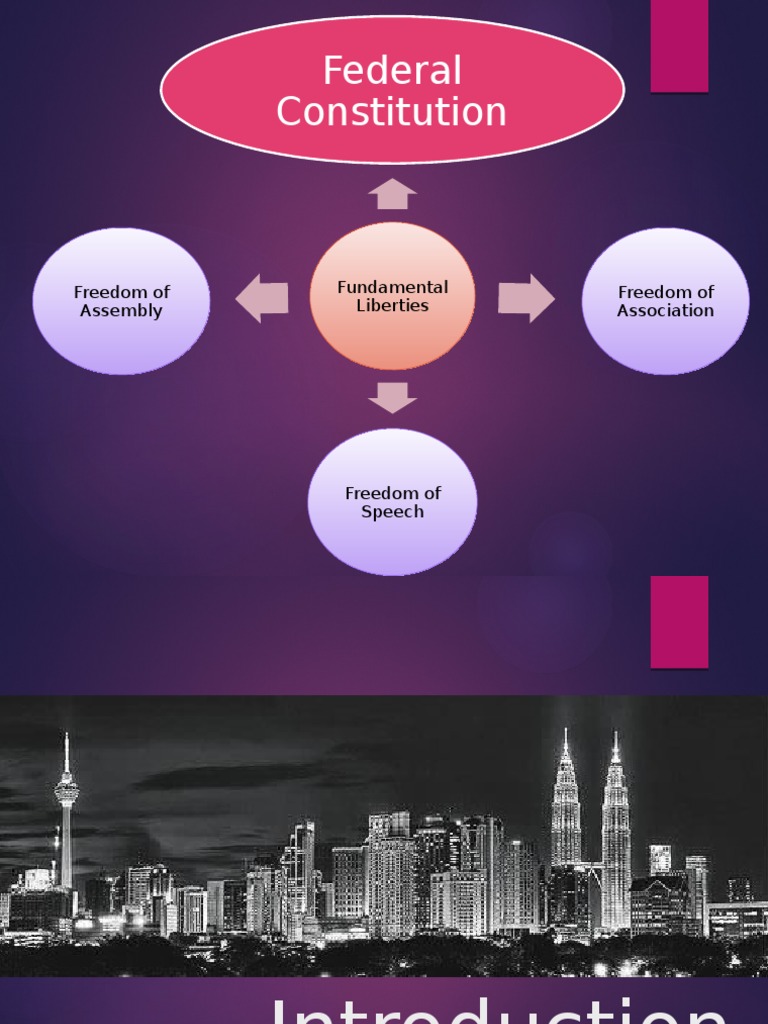 Federal Constitution: Fundamental Liberties Freedom of Association ...