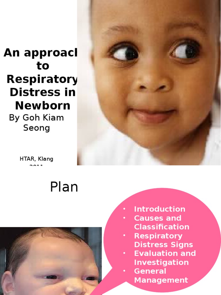 Newborn Respiratory Distress Overview | PDF | Congenital Disorder | Lung