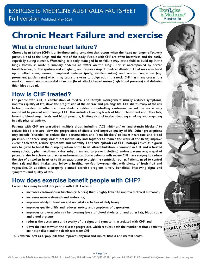 2014 Chronic Heart Failure FULL | PDF | Heart Failure | Myocardial ...