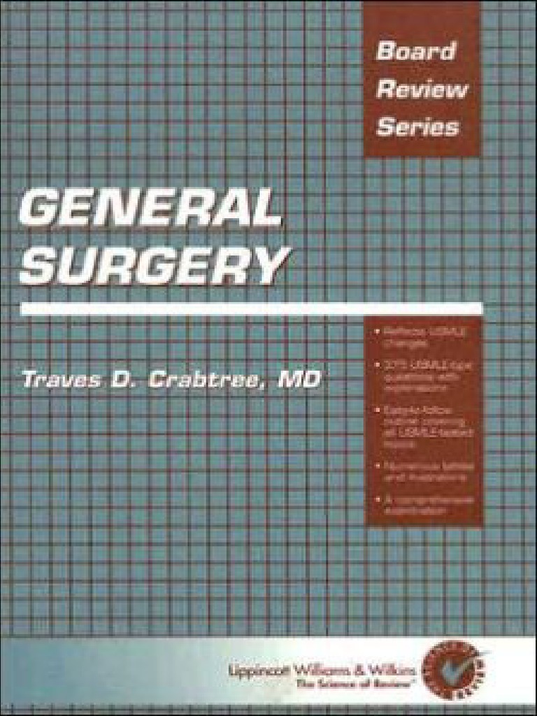 BRS General Surgery | PDF | Anesthesia | Bleeding