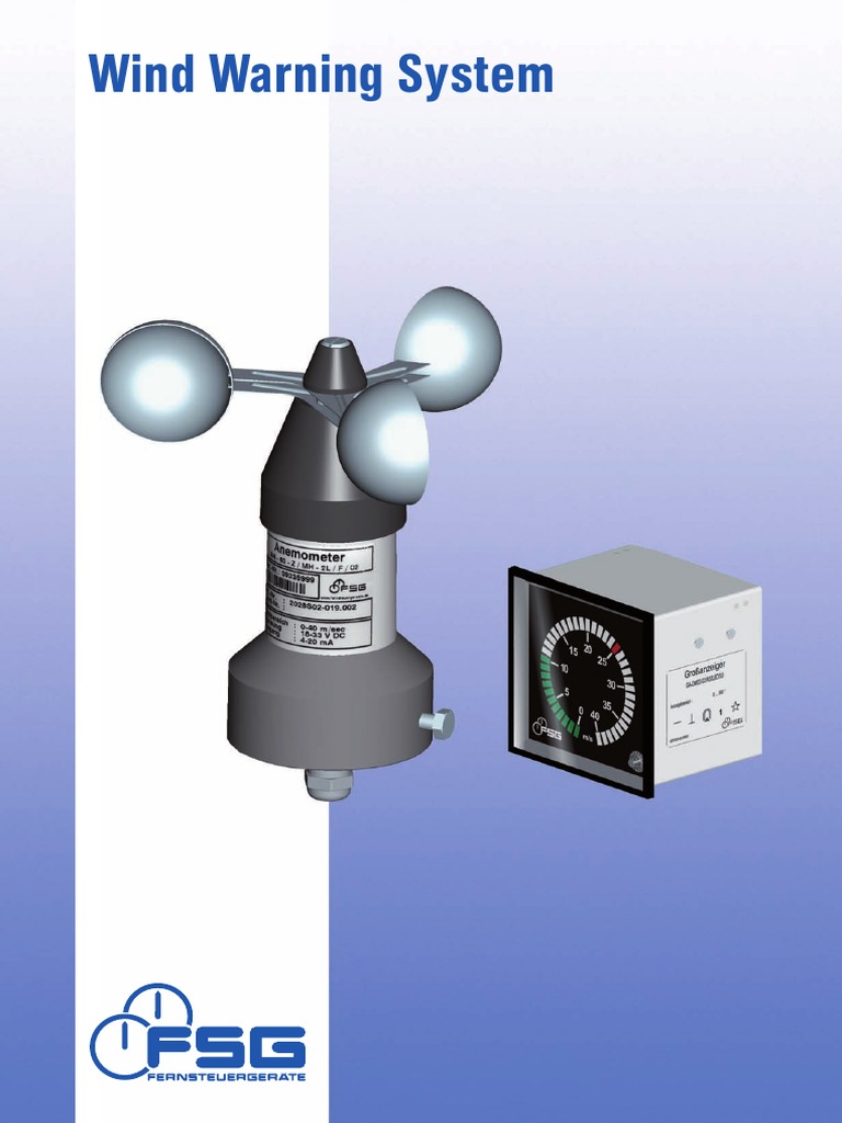 Wind Velocity Indicator Systems | PDF | Switch | Signal (Electrical ...