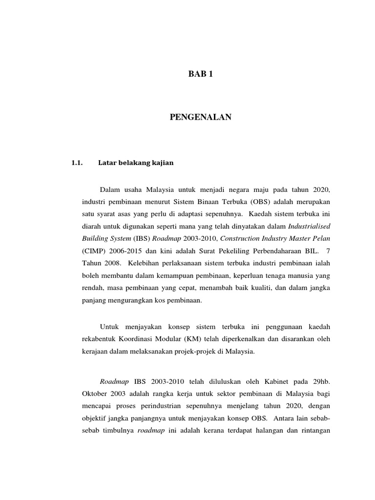 Contoh Tesis | PDF