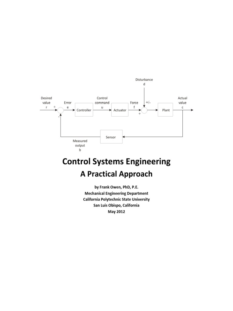 Control System | PDF | Computers
