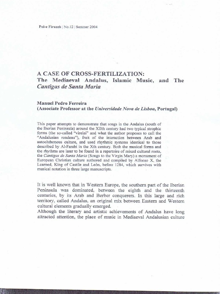 A Case of Cross-Fertilization-libre | PDF