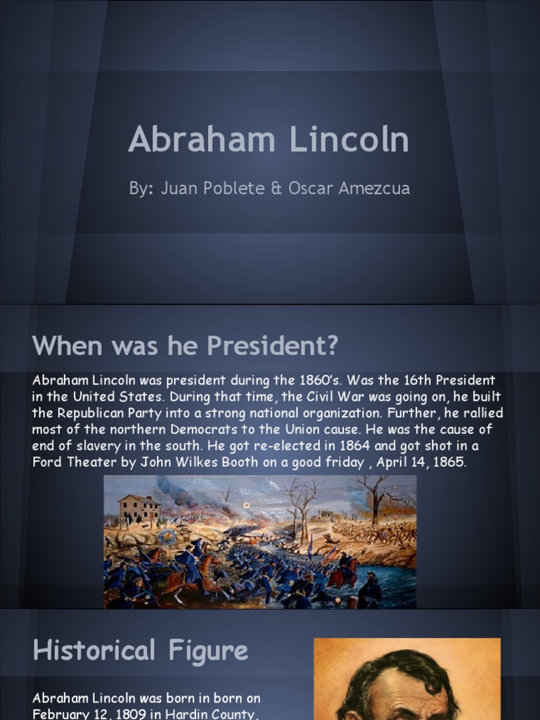 Abraham Lincoln | PDF