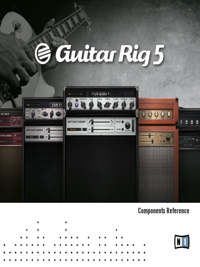 Guitar Rig 5 Components Reference Spanish | PDF | Micrófono | Fase (ondas)