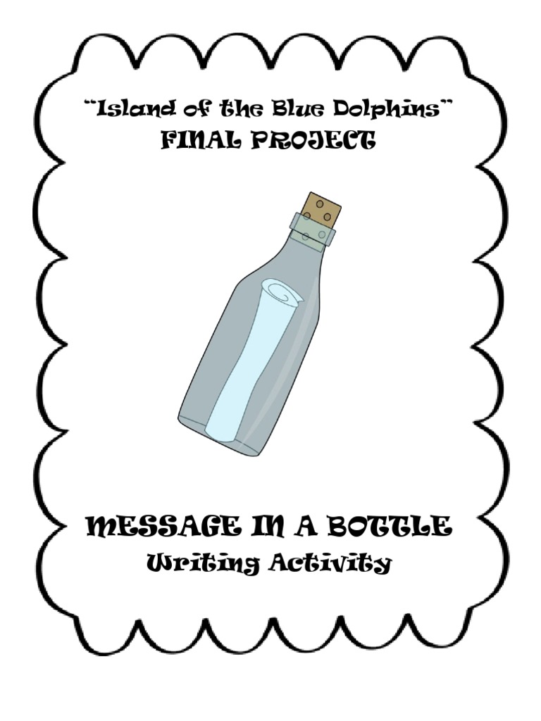 Message in a Bottle Writing Project | PDF