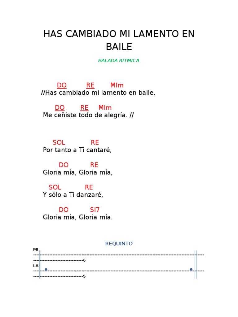 Cambiaste mi lamento en baile | PDF | Tecnología