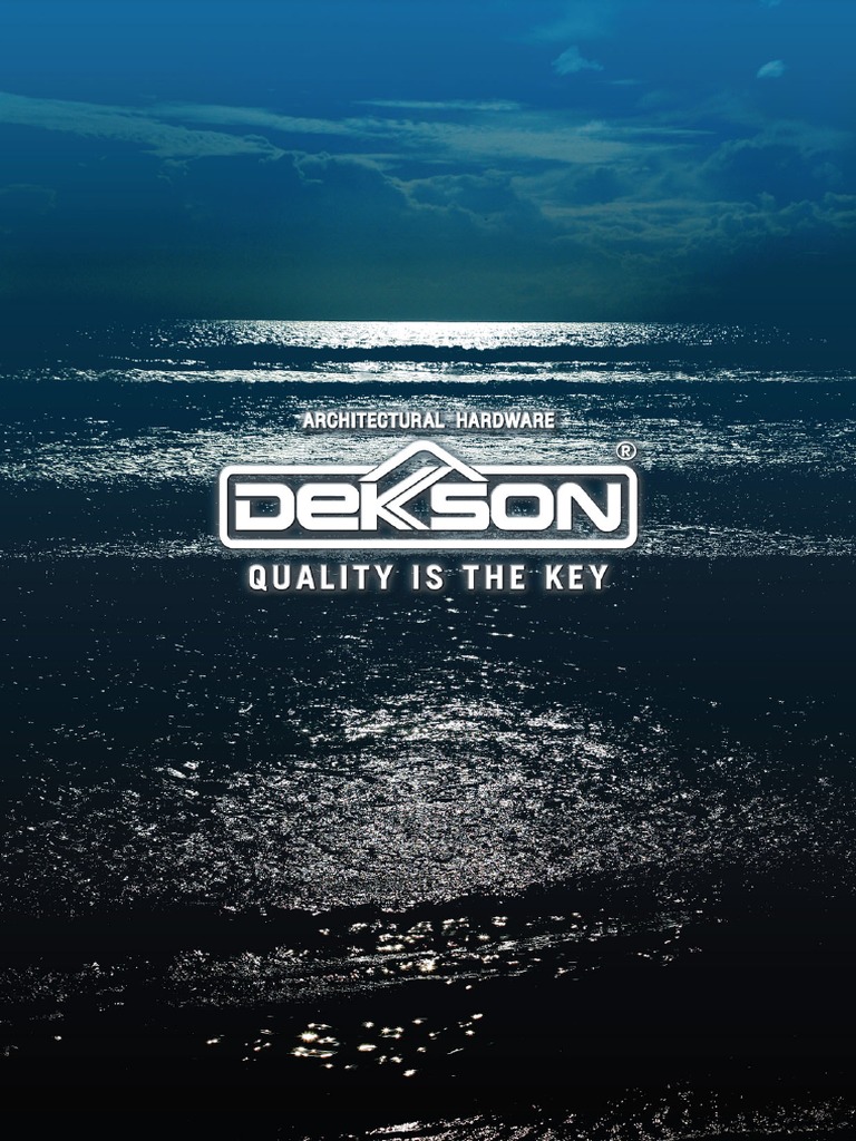 Catalog Dekkson | PDF