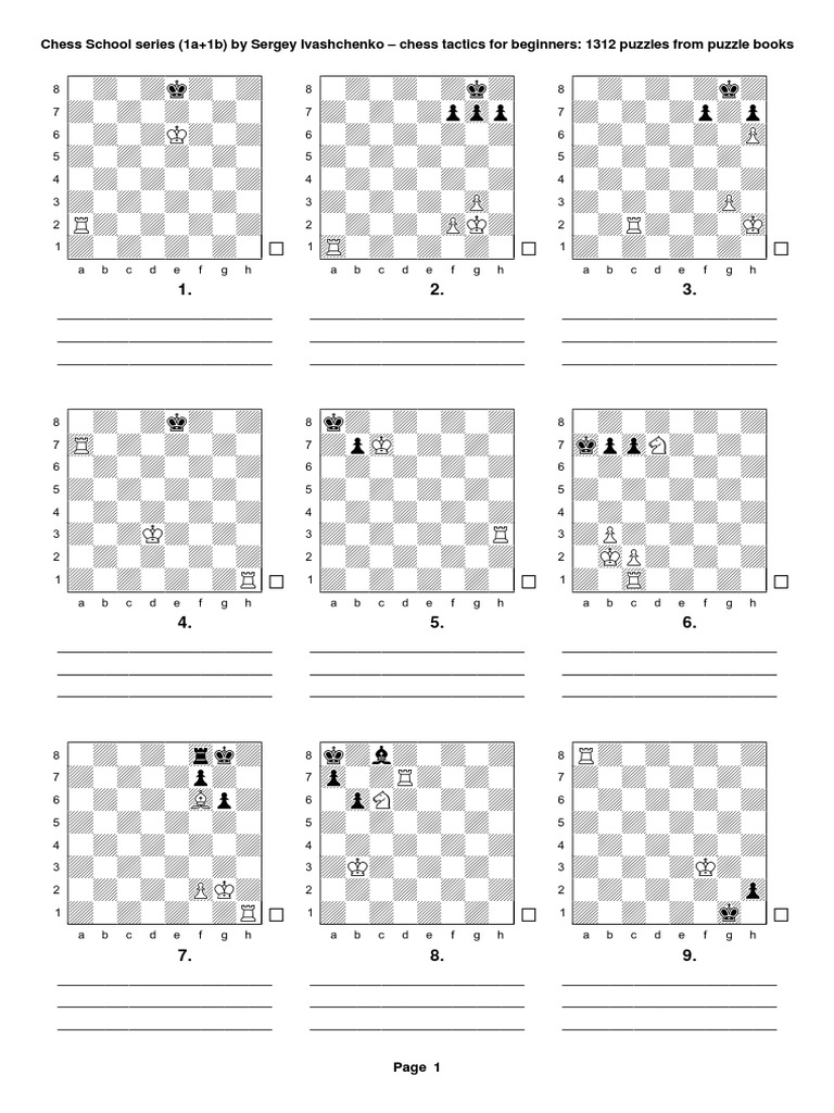 Problematico Sergey Ivashchenko | Chess | Mathematical And Quantitative ...