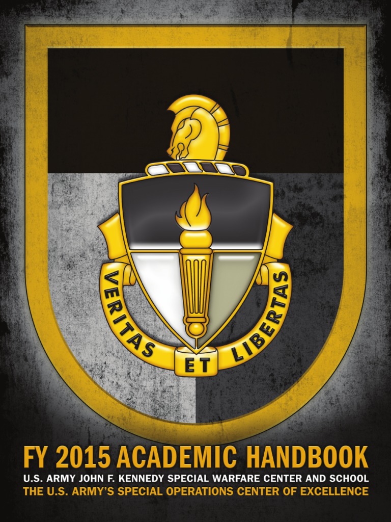 JFKSWCS_FY15_AcademicHandbook | Special Forces (United States Army ...