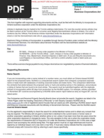 CVOR Application | PDF