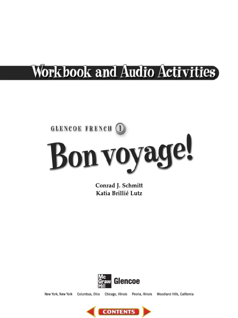 Bon Voyage 1 Workbook | PDF | Maison et jardin
