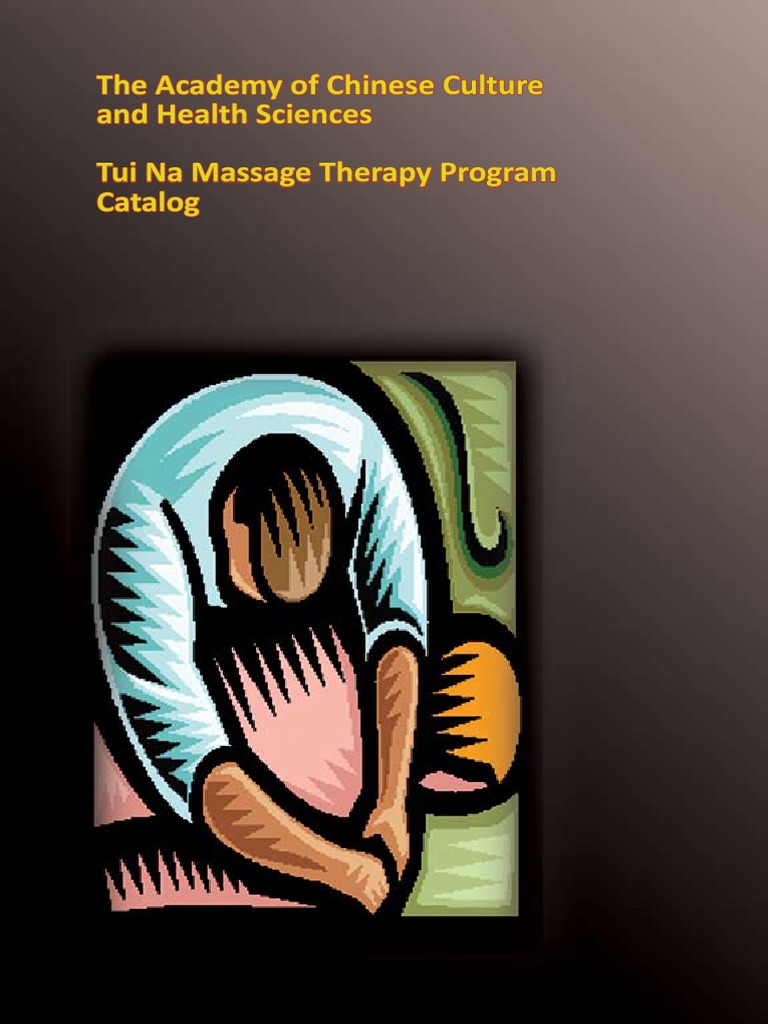 Tui Na Massage Therapy Catalog | PDF | Massage | Traditional Chinese ...