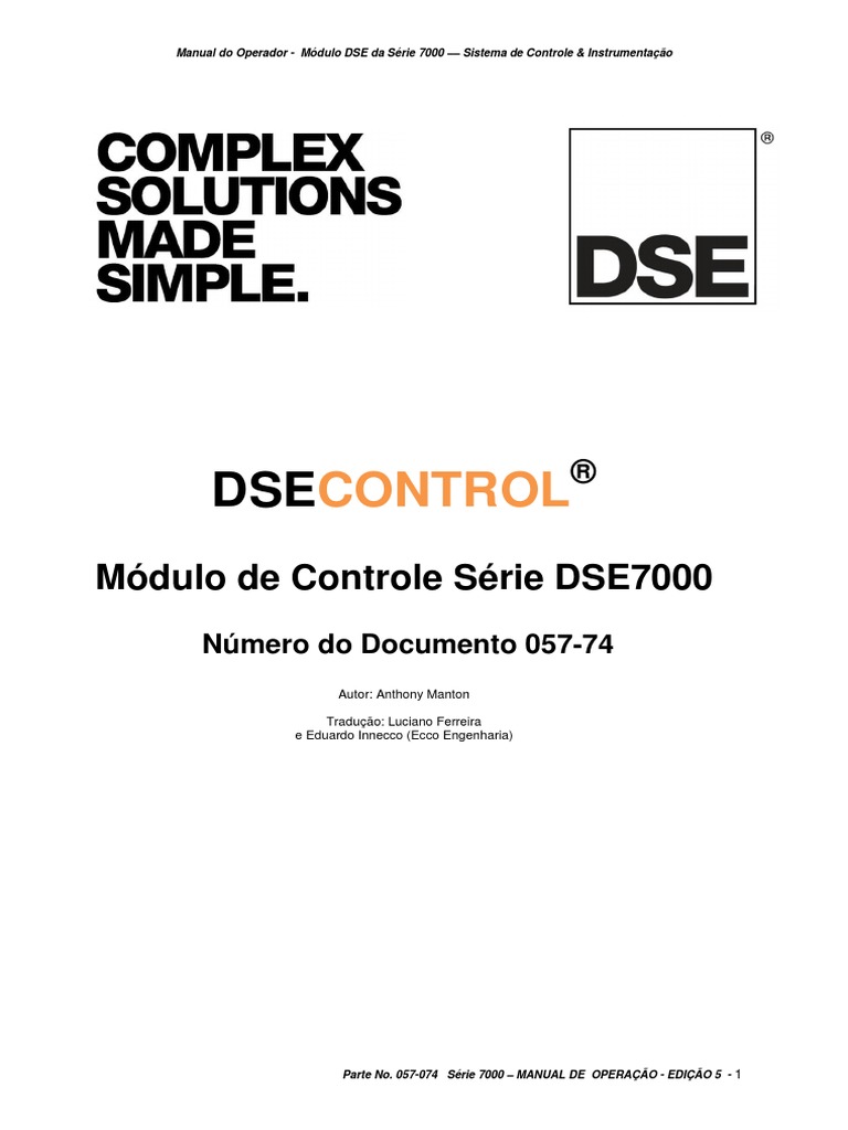 Manual DSE 7320 | PDF | PCs (computadores) | USB