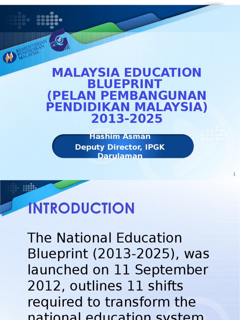 Malaysia Education Blueprint | PDF | Traditions | Curriculum
