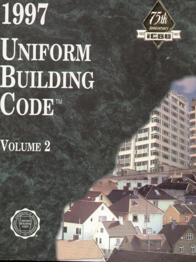 1997 Uniform Building Code Volume - 2 | PDF 1997 Uniform Building Code Volume - 2 | PDF