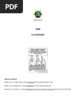 Ascope Pmesii Matrix | Leadership & Mentoring | Leadership