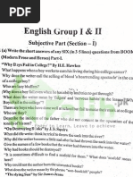 University of Lahore UOL Entry Test Sample Paper | PDF | Common Cold ...