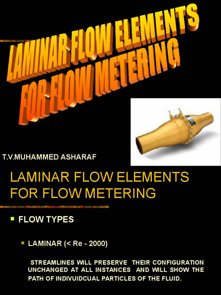 Laminar Flow Elements For Flow Metering | PDF | Flow Measurement ...
