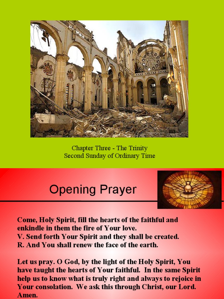 Chapter Three - The Trinity Second Sunday of Ordinary Time | PDF | God ...