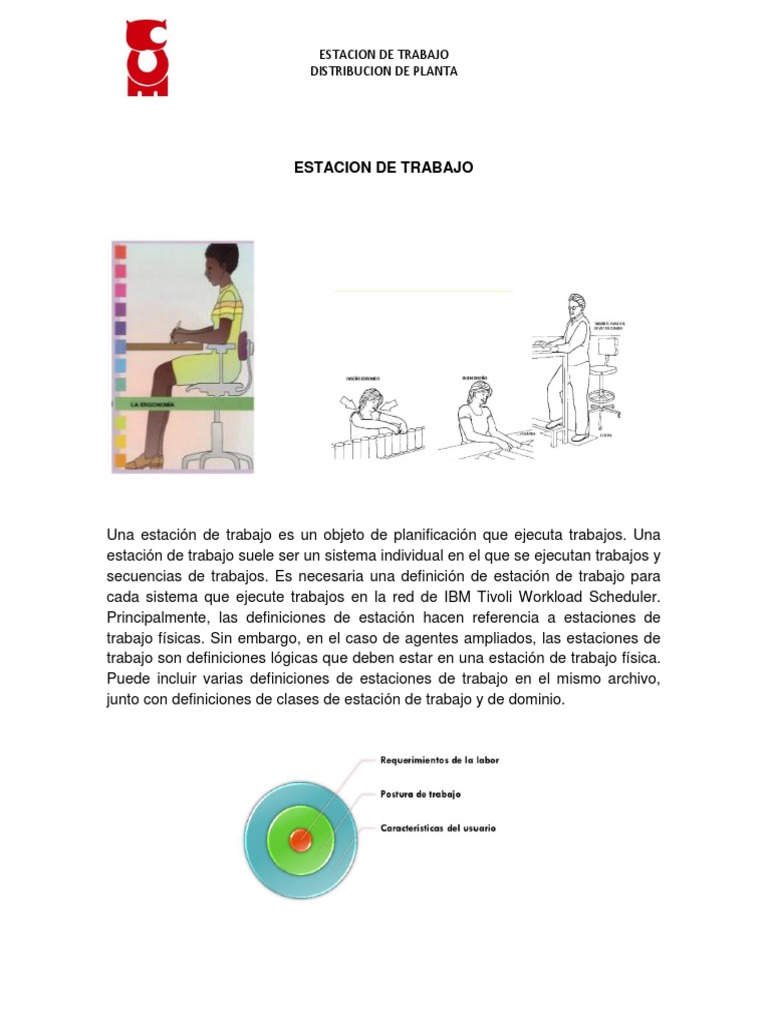 Estacion de Trabajo | Descargar gratis PDF | Factores humanos y ...