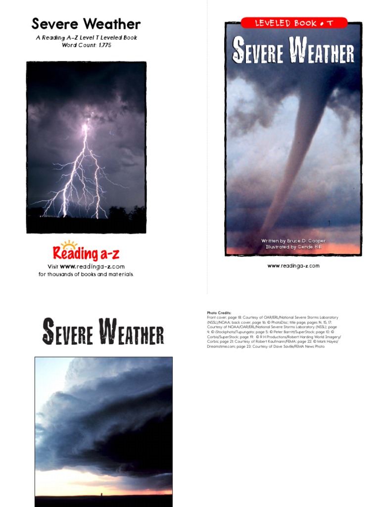 Severe Weather | PDF | Thunderstorm | Atmosphere Of Earth