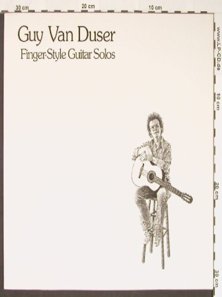 Guy Van Duser Guitar | PDF