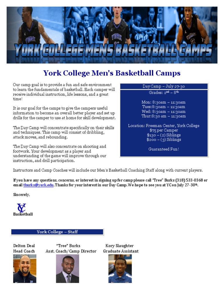 York College Men | PDF | Sports & Recreation