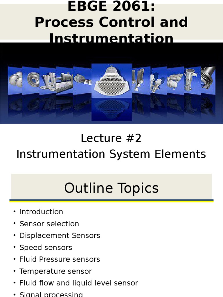 Lecture #2 (Instrumentation System Elements) v1 | PDF | Electronic ...