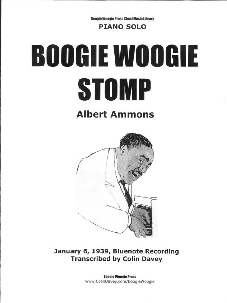 Colin Davey - Boogie Woogie Stomp | PDF