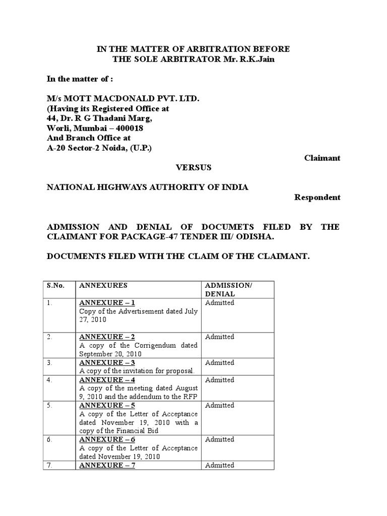 Admission & Denial (15.4.15) For Orissa | PDF | Receipt | Justice Admission & Denial (15.4.15) For Orissa | PDF | Receipt | Justice