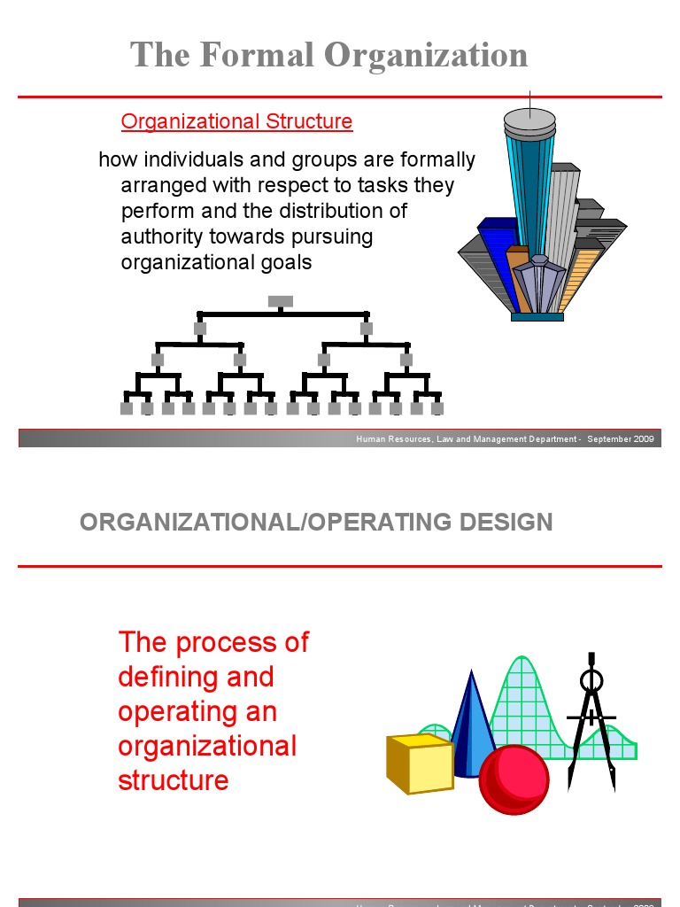ADU Slides 2014 Formal Informal Organization | PDF | Organizational ...