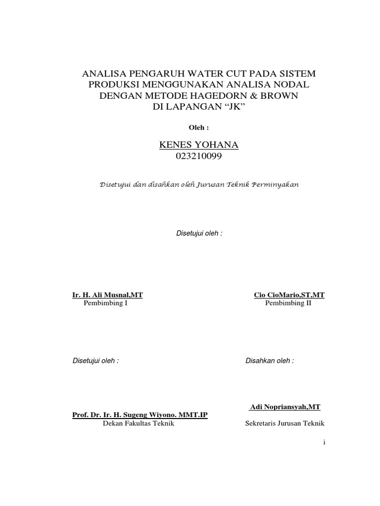 Analisa Nodal | PDF | Griya & Taman | Sains & Matematika