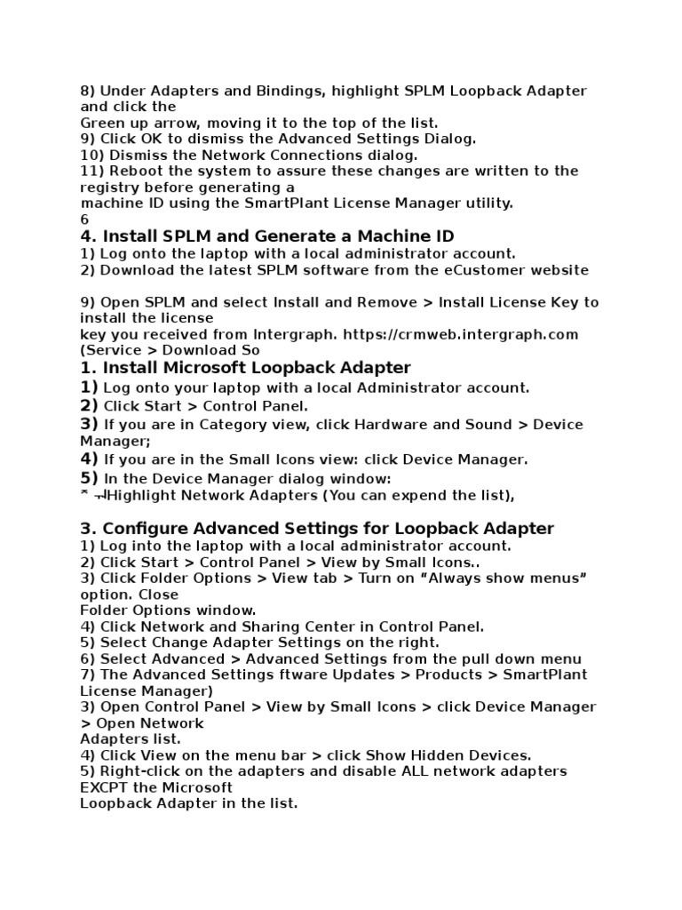 Install SPLM and Generate A Machine ID | PDF | Windows 7 | Microsoft Windows
