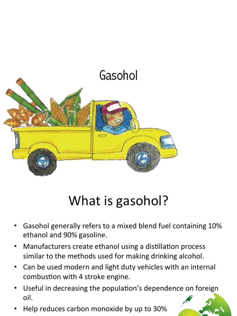 Understanding Gasohol: Uses & Effects | PDF