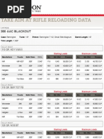 380 ACP (Automatic Colt Pistol) Load Data | PDF