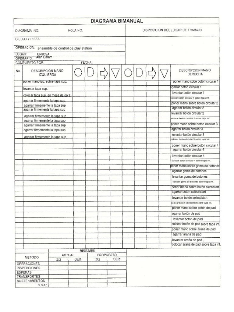 Ensamble de Control Bimanual de PS | PDF | Juegos y actividades ...